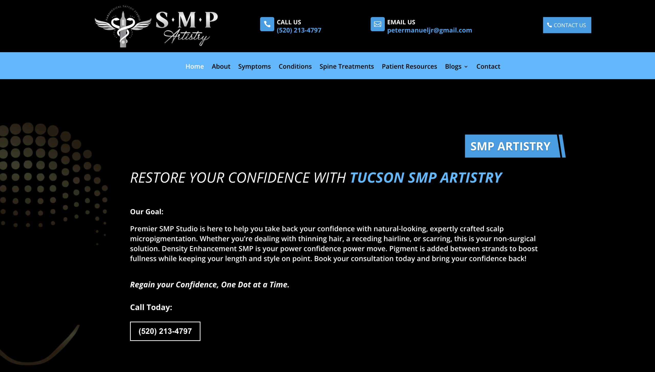Tucson SMP Artistry | Scalp Micropigmentation | (520) 6506261
